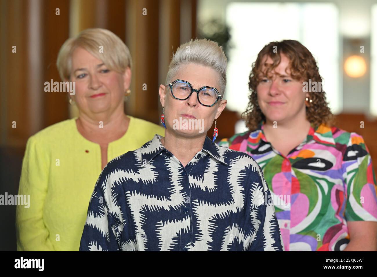 Canberra, Australia. 25th Feb, 2025. Greens Senator Barbara Pocock ...