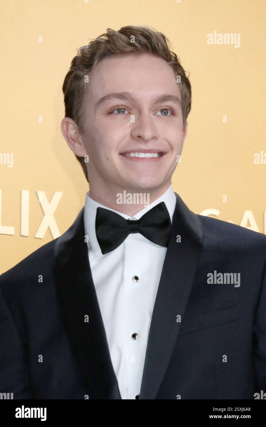 February 24, 2025, Los Angeles, Ca, USA: LOS ANGELES - FEB 23: Gavin Lewis at the 31st SAG ...