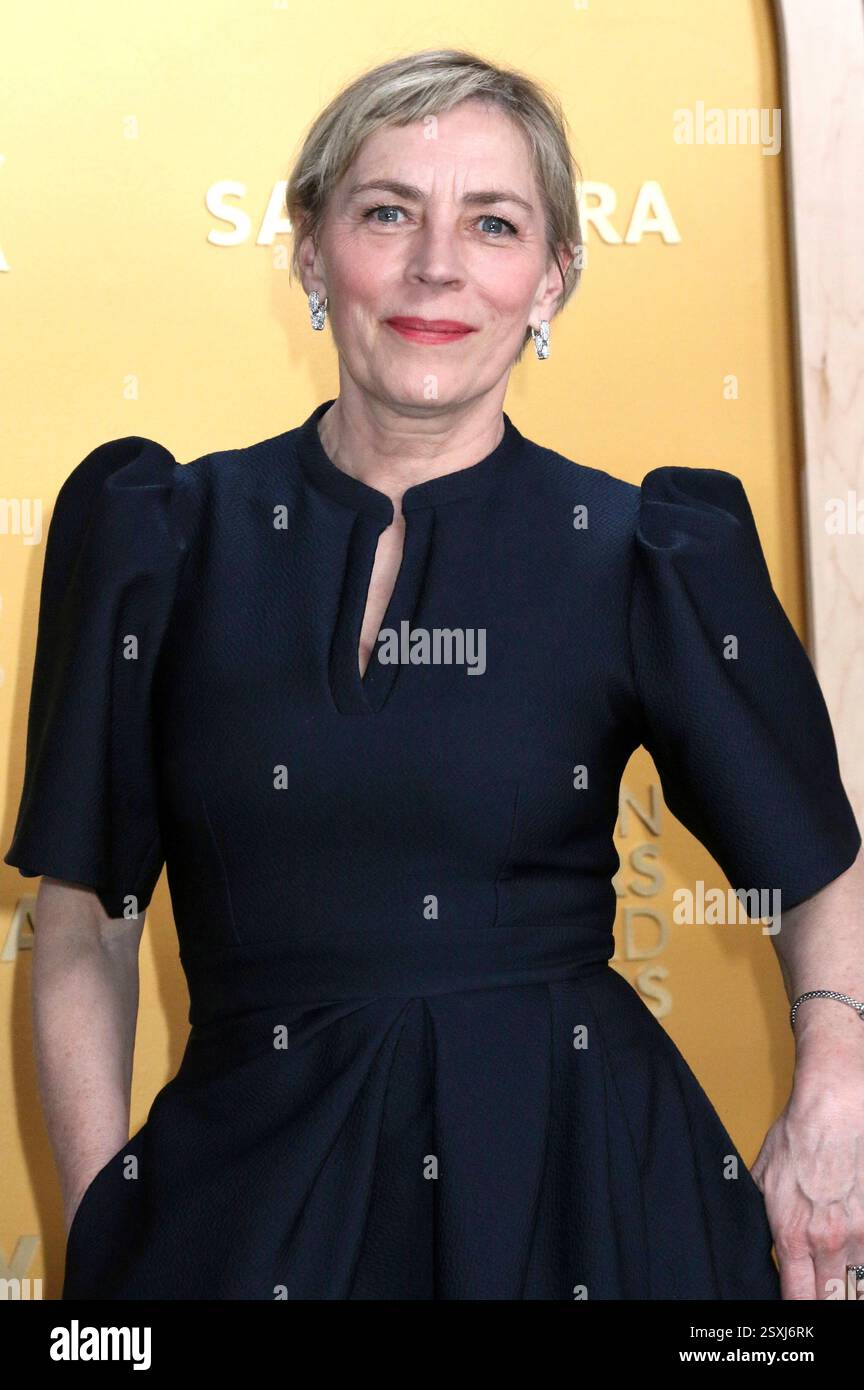 Saskia Reeves bei der Verleihung der 31. Screen Actors Guild Awards 2025 im Shrine Auditorium ...