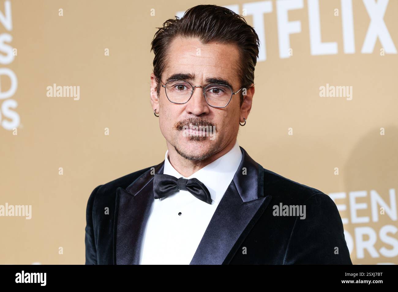 LOS ANGELES, CALIFORNIA, USA - FEBRUARY 23: Colin Farrell, winner of ...