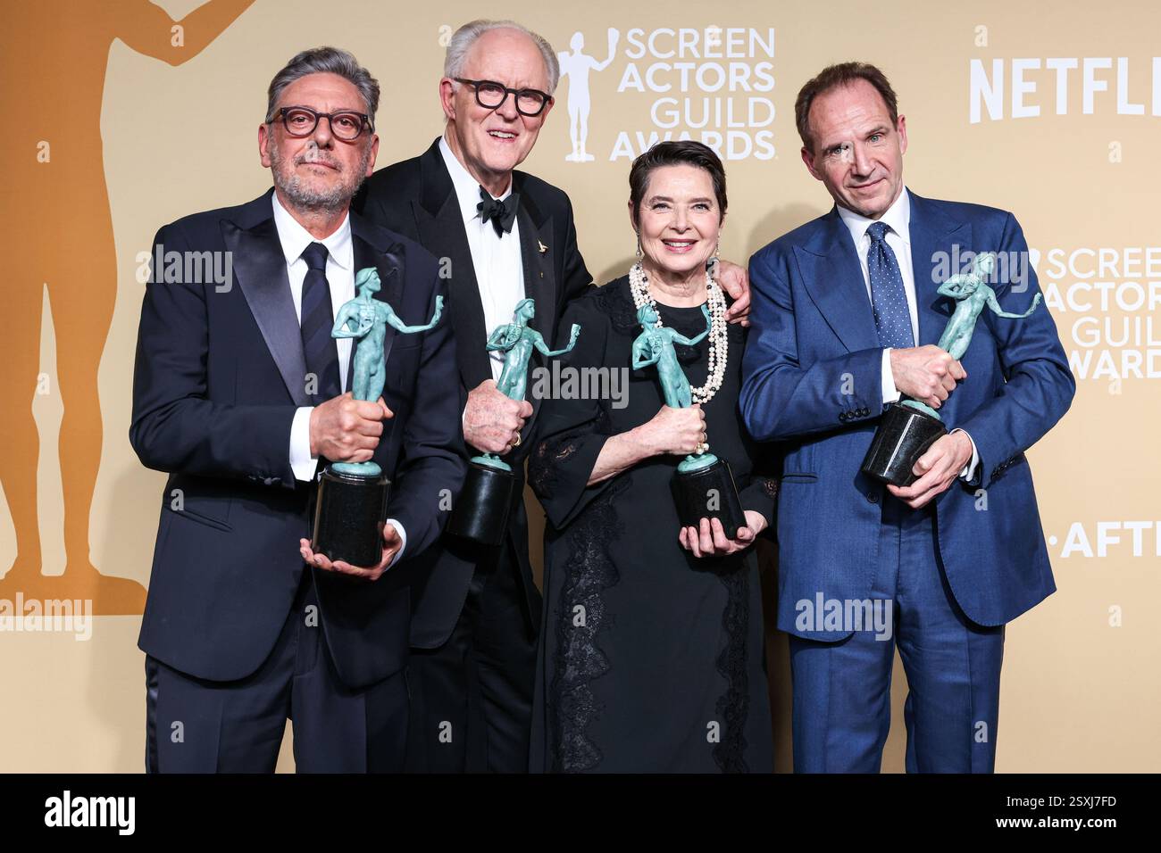 LOS ANGELES, CALIFORNIA, USA - FEBRUARY 23: Sergio Castellitto, John ...