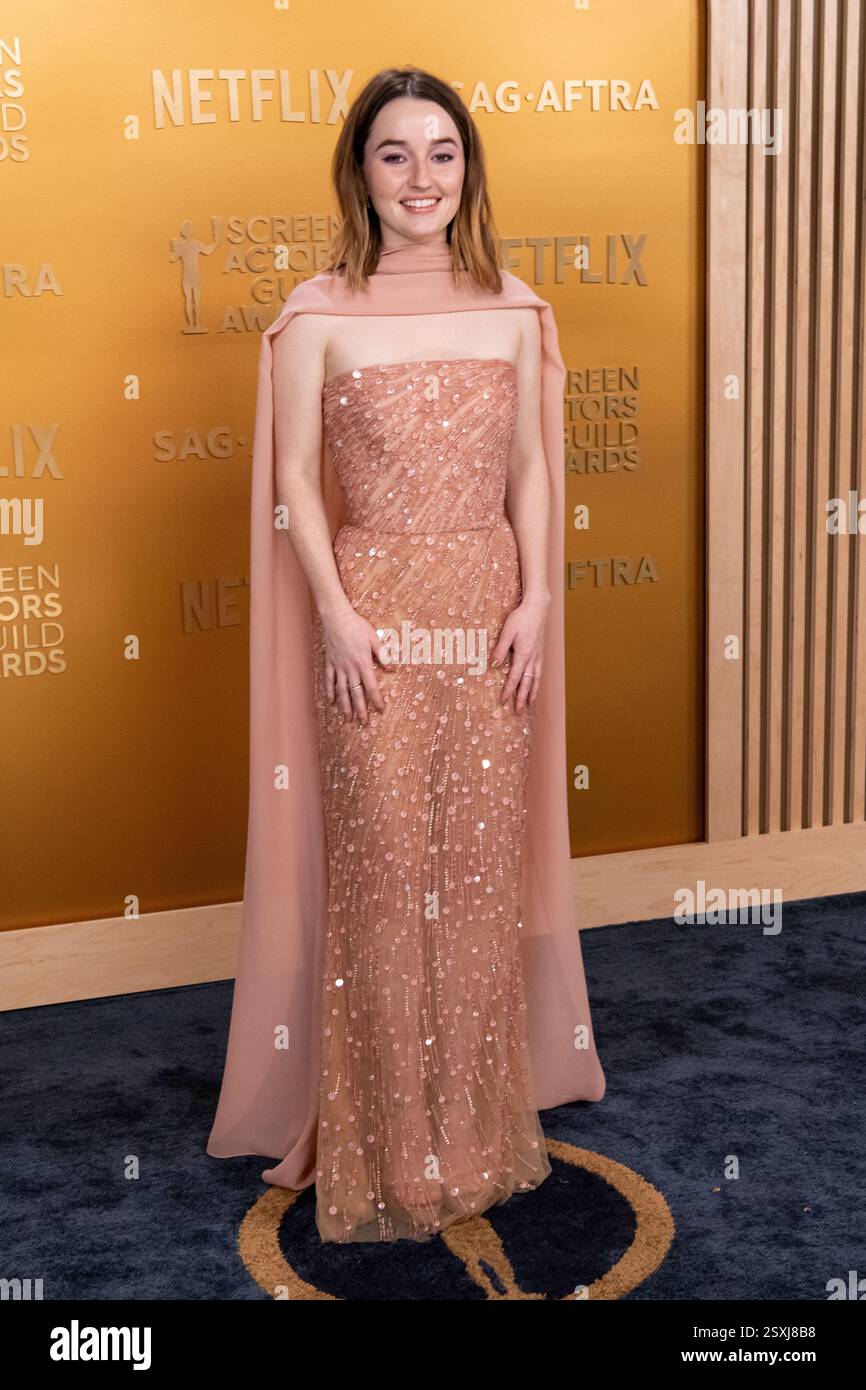 February 23, 2025, Los Angeles, California, USA: KAITLYN DEVER arrives ...