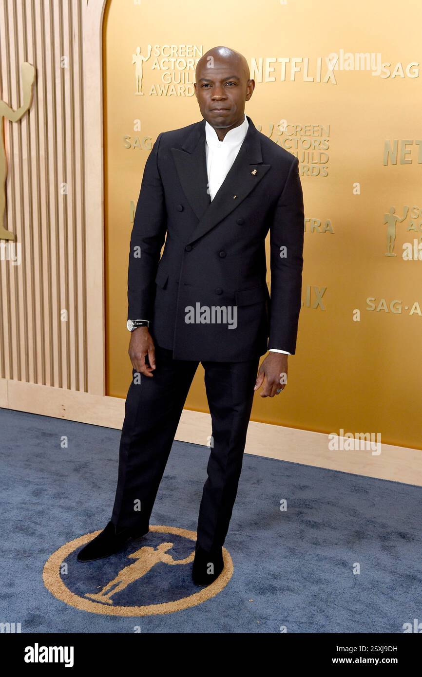 David Gyasi bei der Verleihung der 31. Screen Actors Guild Awards 2025 ...