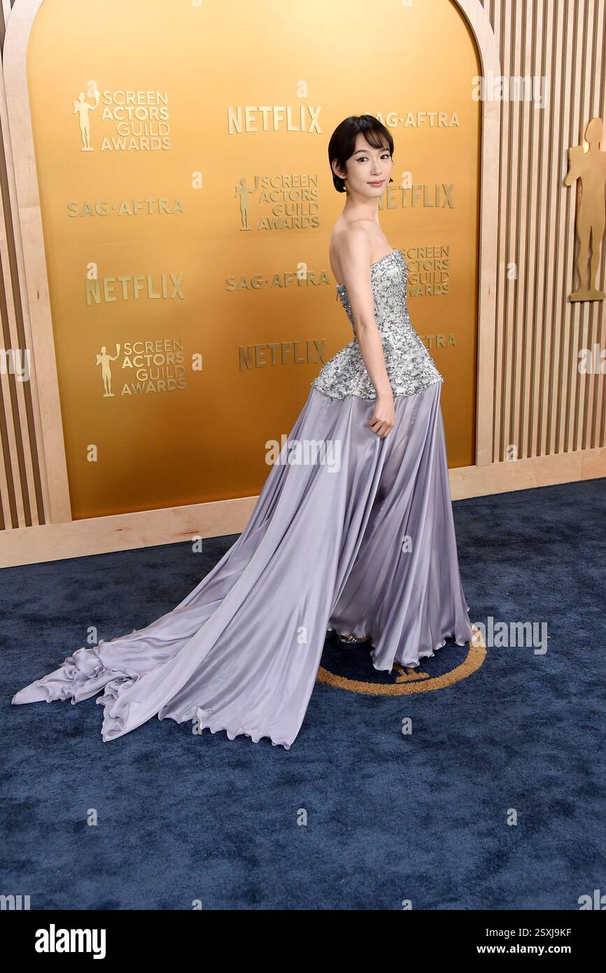 Moeka Hoshi bei der Verleihung der 31. Screen Actors Guild Awards 2025 ...