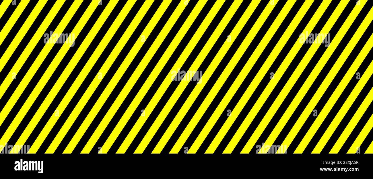 Yellow black danger, caution, warning, restricted area, do not cross ...