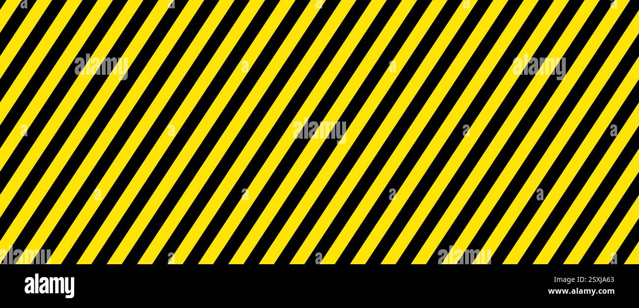 Yellow black danger, caution, warning, restricted area, do not cross ...