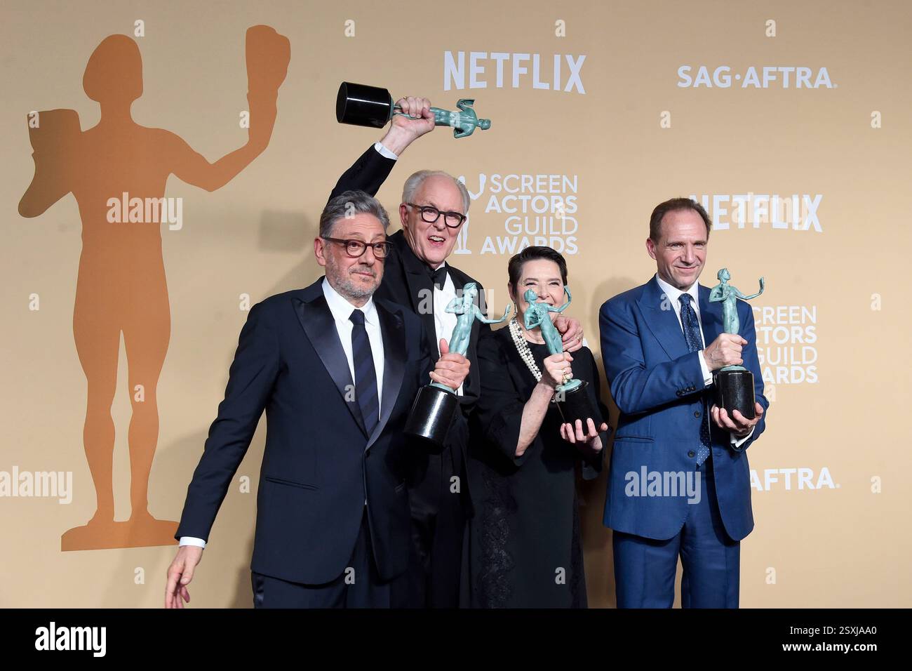 Sergio Castellito, John Lithgow, Isabella Rossellini und Ralph Fiennes ...
