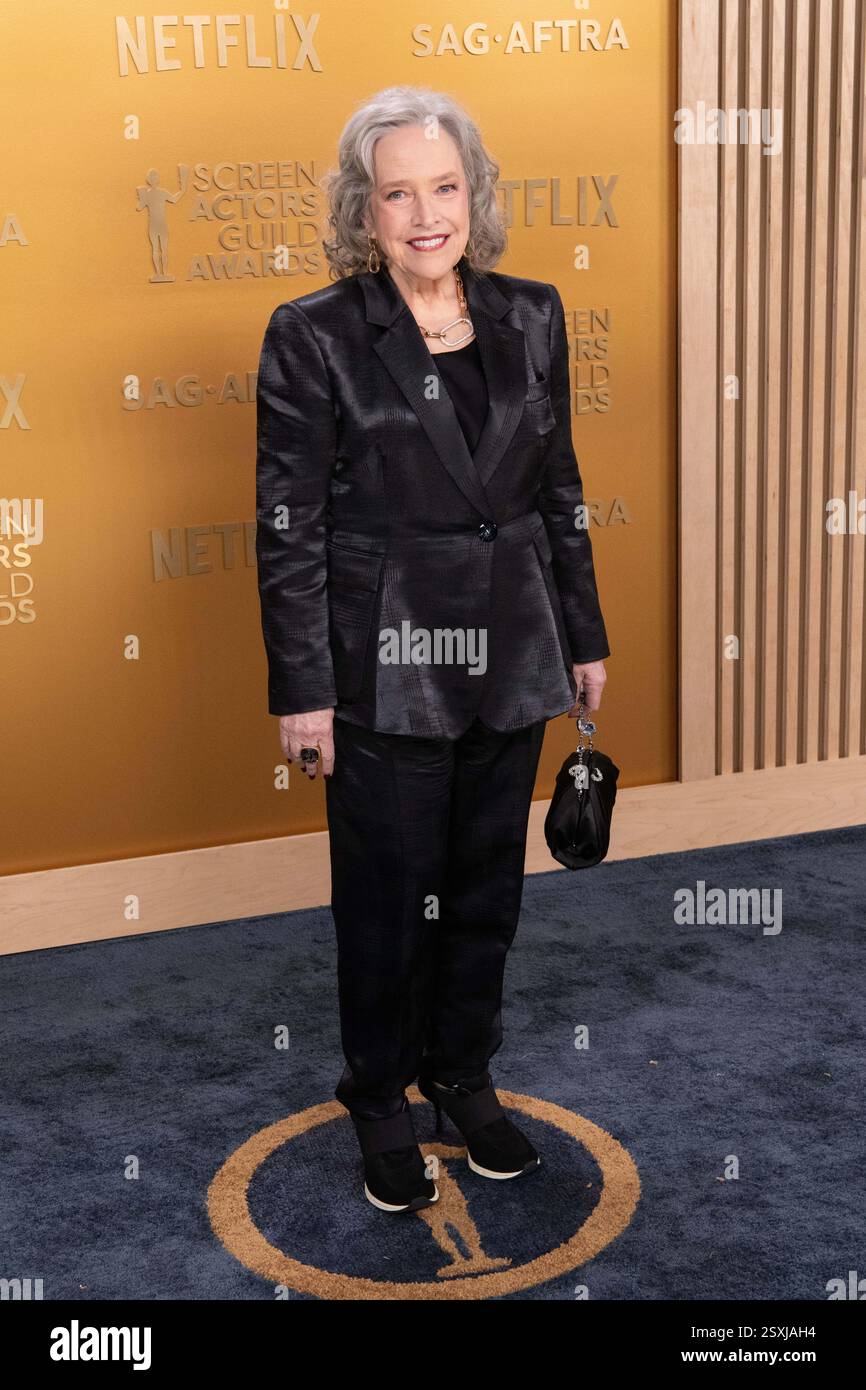 February 23, 2025, Los Angeles, California, USA: KATHY BATES arrives ...