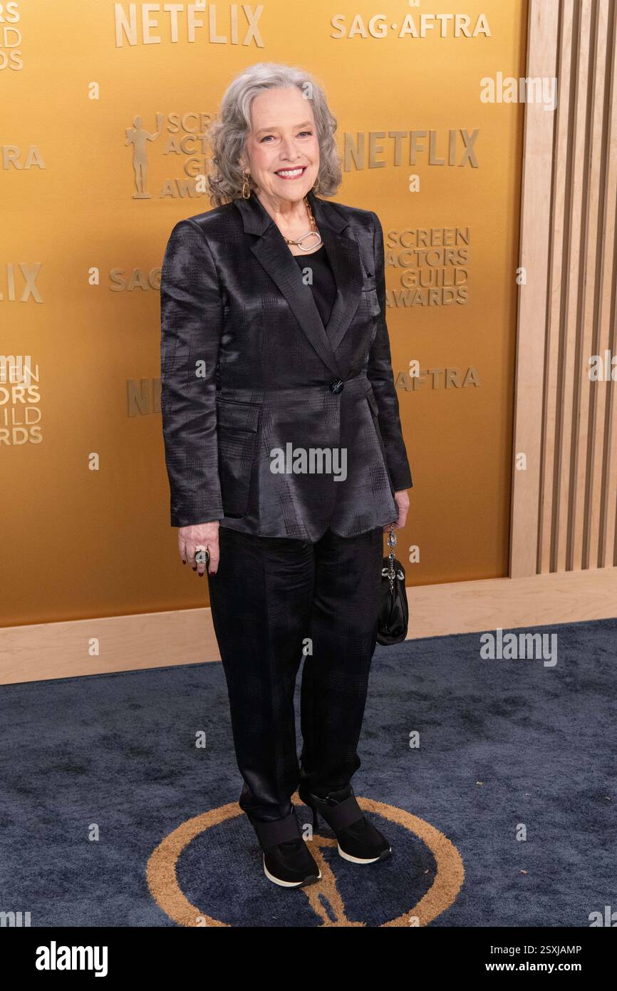 February 23, 2025, Los Angeles, California, USA: KATHY BATES arrives ...