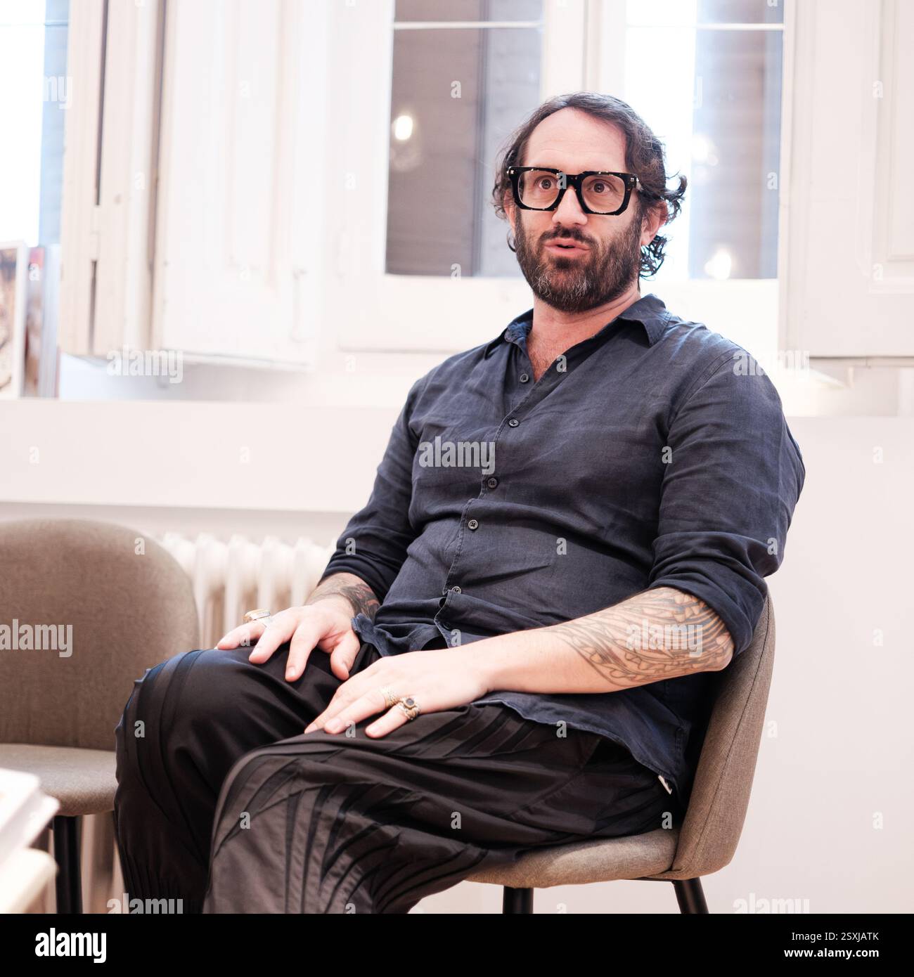 Chef Richard Hart presents the book “RICHARD HART BREAD” at Semilla ...