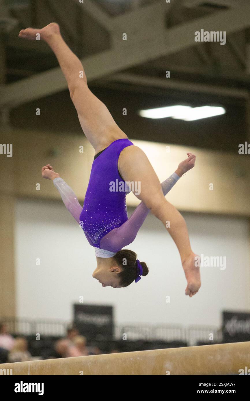 Louisville, Ky, USA. 23rd Feb, 2025. 2025 Gymnastics Winter Cup ...