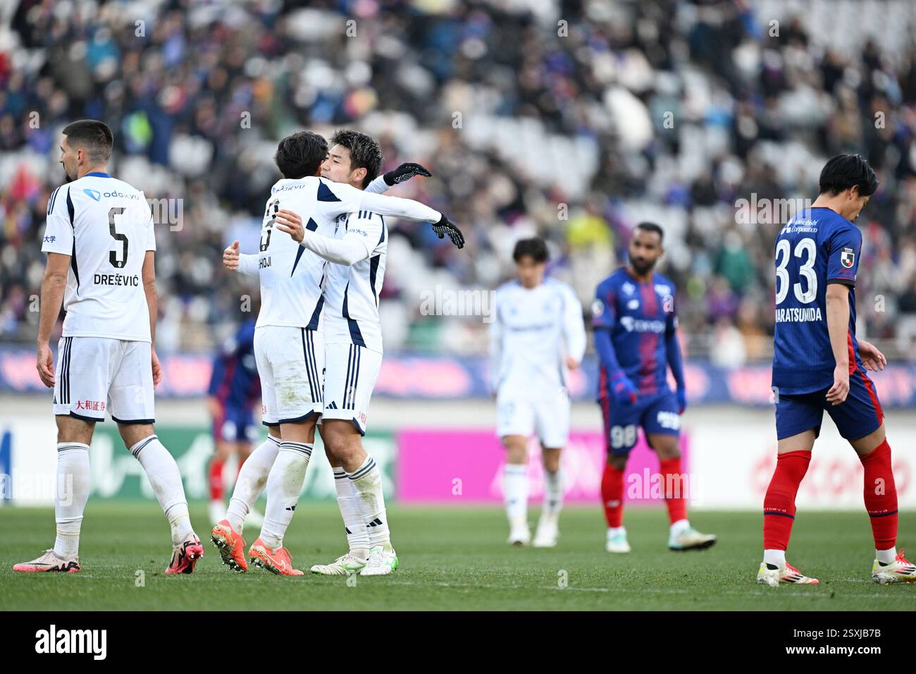 Ajinomoto Stadium, Tokyo, Japan. 22nd Feb, 2025. FCFC Machida Zelvia team group, FEBRUARY 22 ...