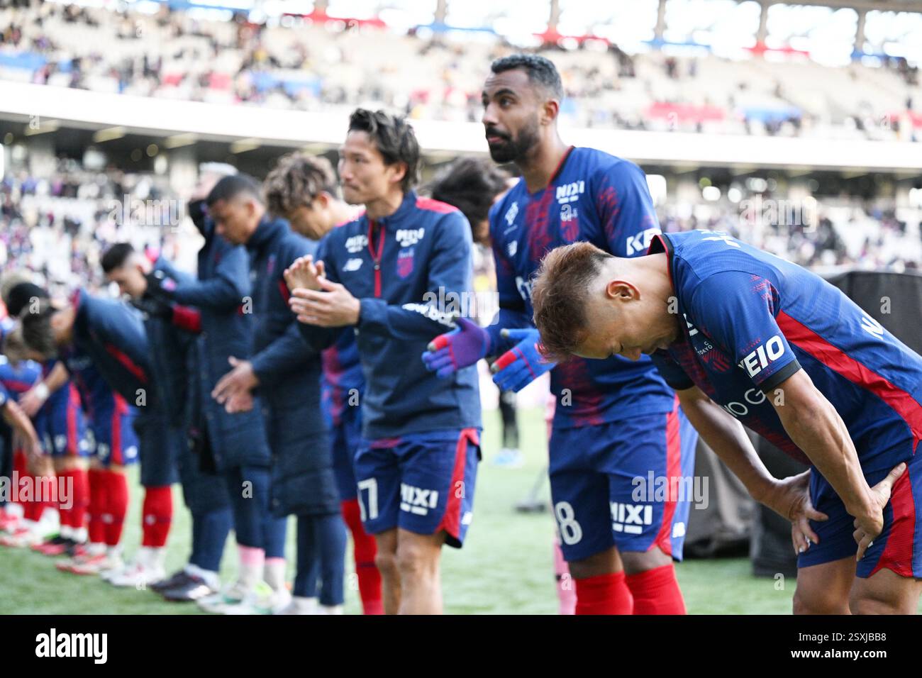 Ajinomoto Stadium, Tokyo, Japan. 22nd Feb, 2025. FCFC Tokyo team group, Yuto Nagatomo (FC Tokyo ...