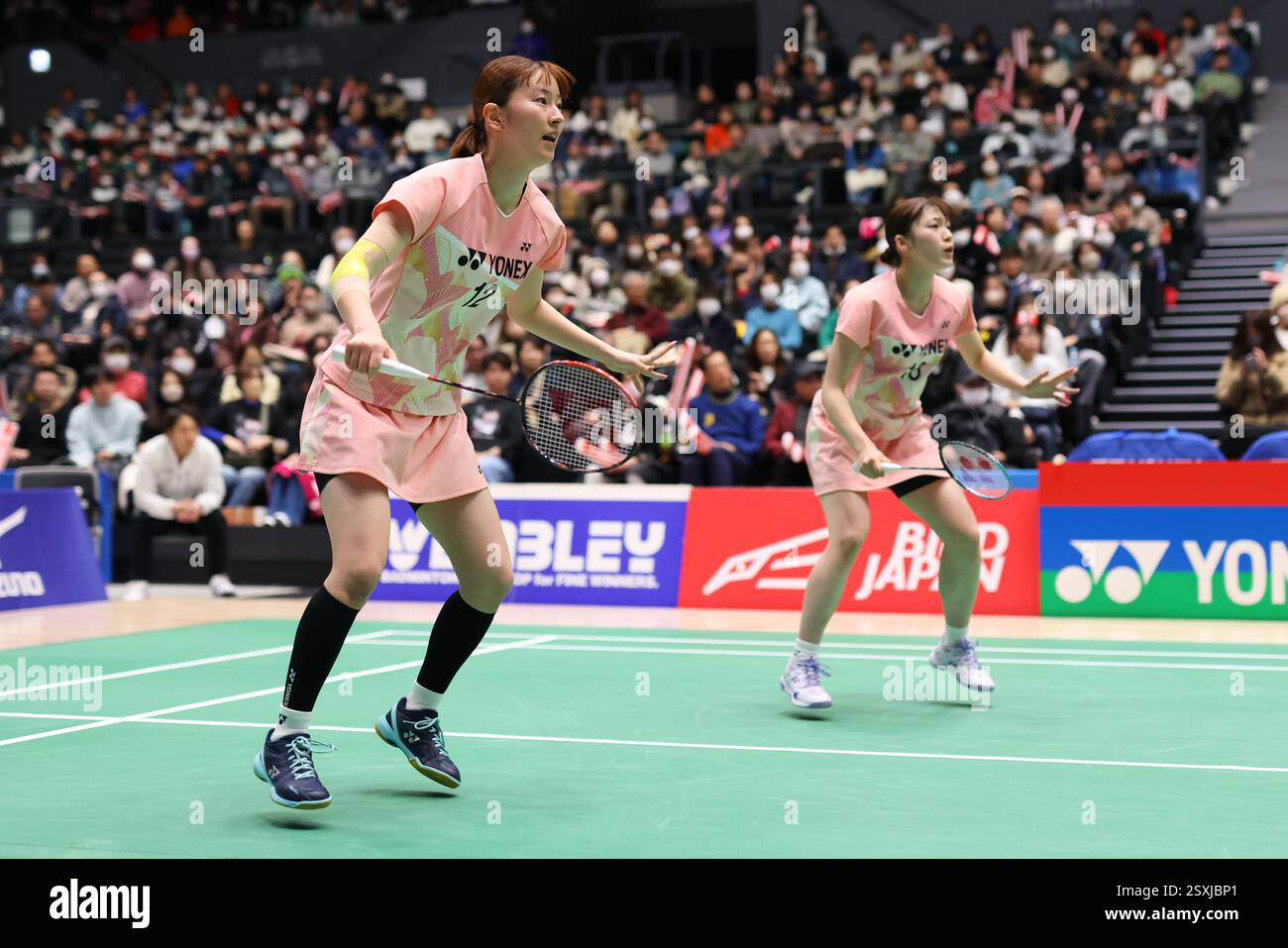 Yokohama BUNTAI, Kanagawa, Japan. 22nd Feb, 2025. Mei Sudo & Rima ...