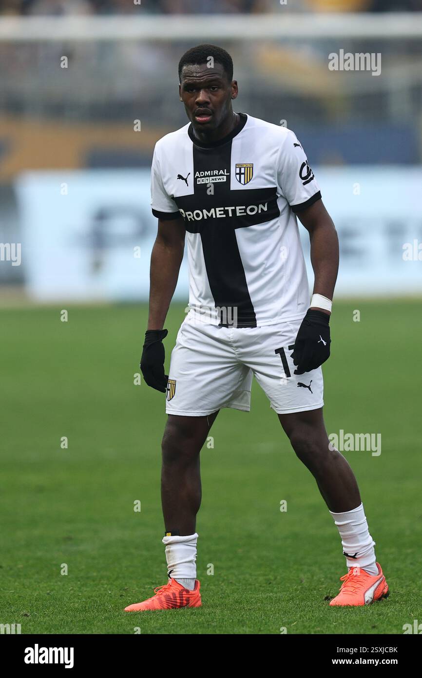 Ange-Yoan Bonny (Parma) ; during the Italian "Serie A" match between ...