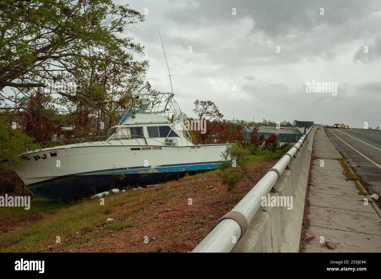 Hurricane Katrina Aftermath Stock Photo - Alamy