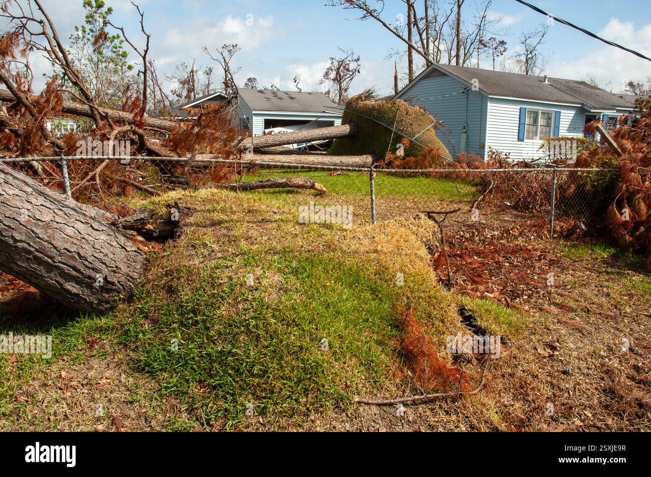 Hurricane Katrina Aftermath Stock Photo - Alamy