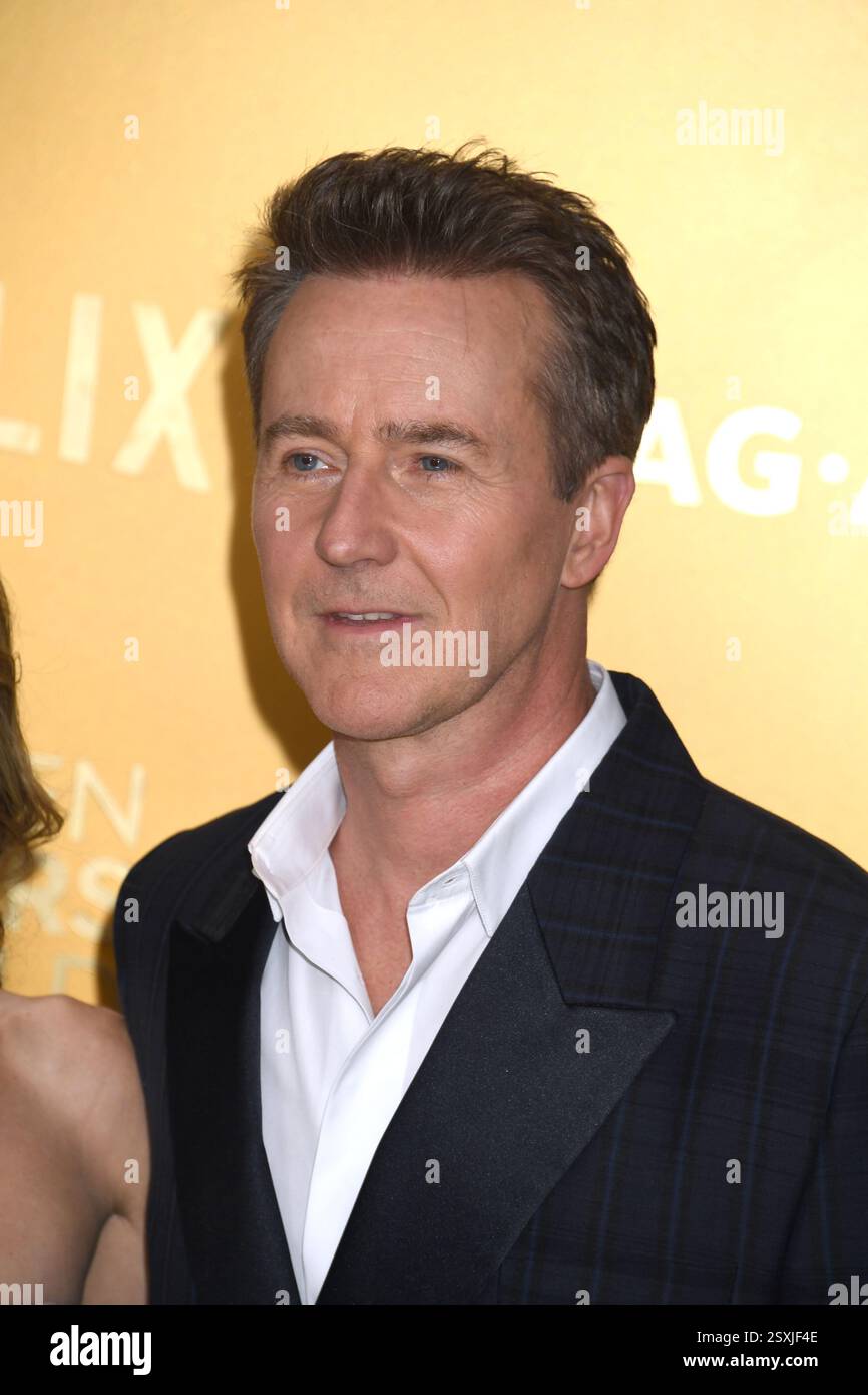 LOS ANGELES, USA. February 23, 2025: Edward Norton at the 2025 Screen ...