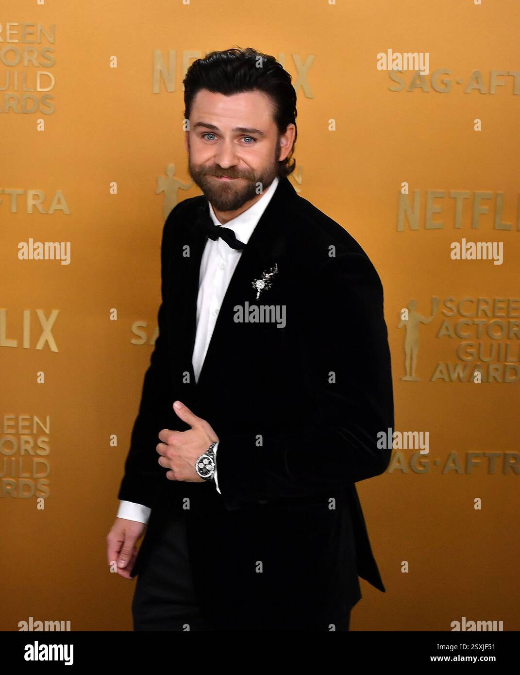 Tommy Bastow attends the 31st Annual Screen Actors Guild Awards at Shrine Auditorium and Expo ...