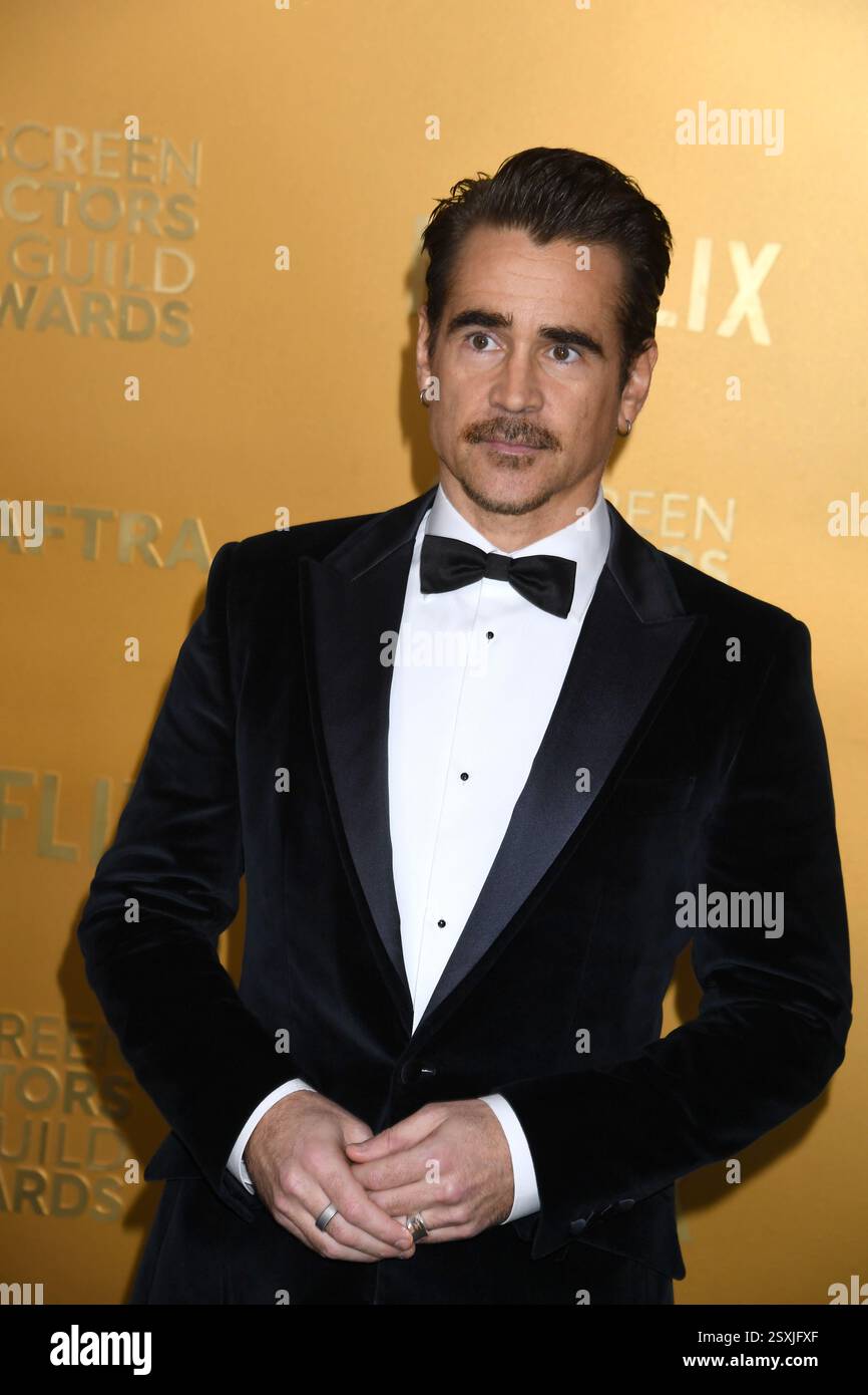 Los Angeles, USA. 08th Jan, 2010. LOS ANGELES, USA. February 23, 2025: Colin Farrell at the 2025 ...