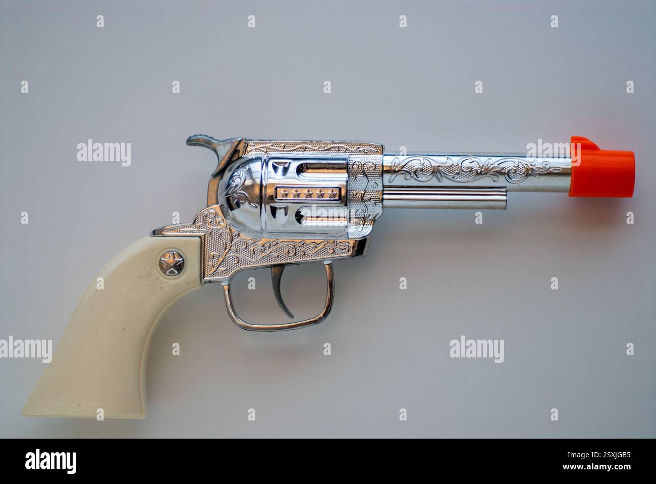 Toy Western Revolver Stock Photo - Alamy
