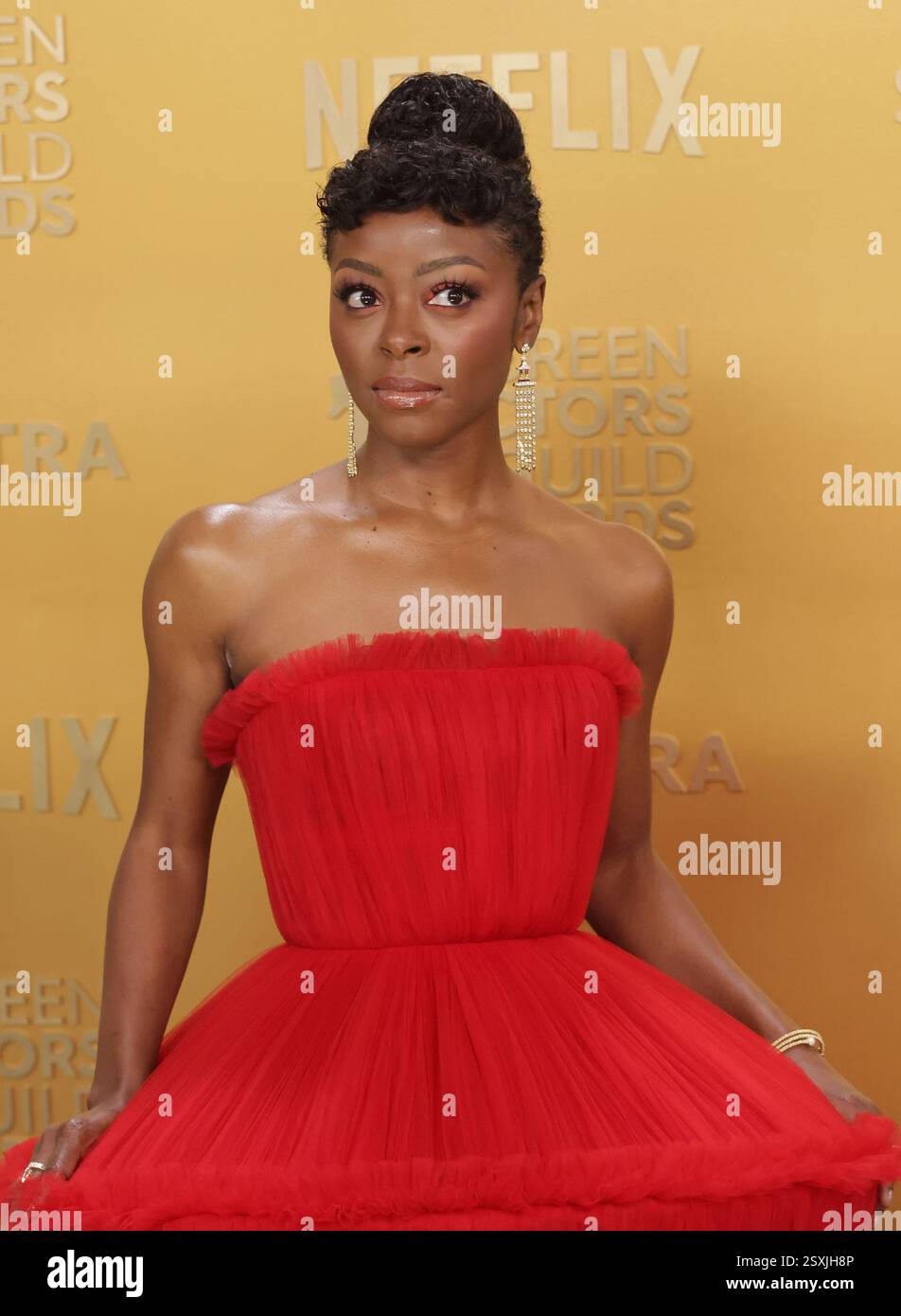 Danielle Deadwyler attends the 31st Annual Screen Actors Guild Awards ...