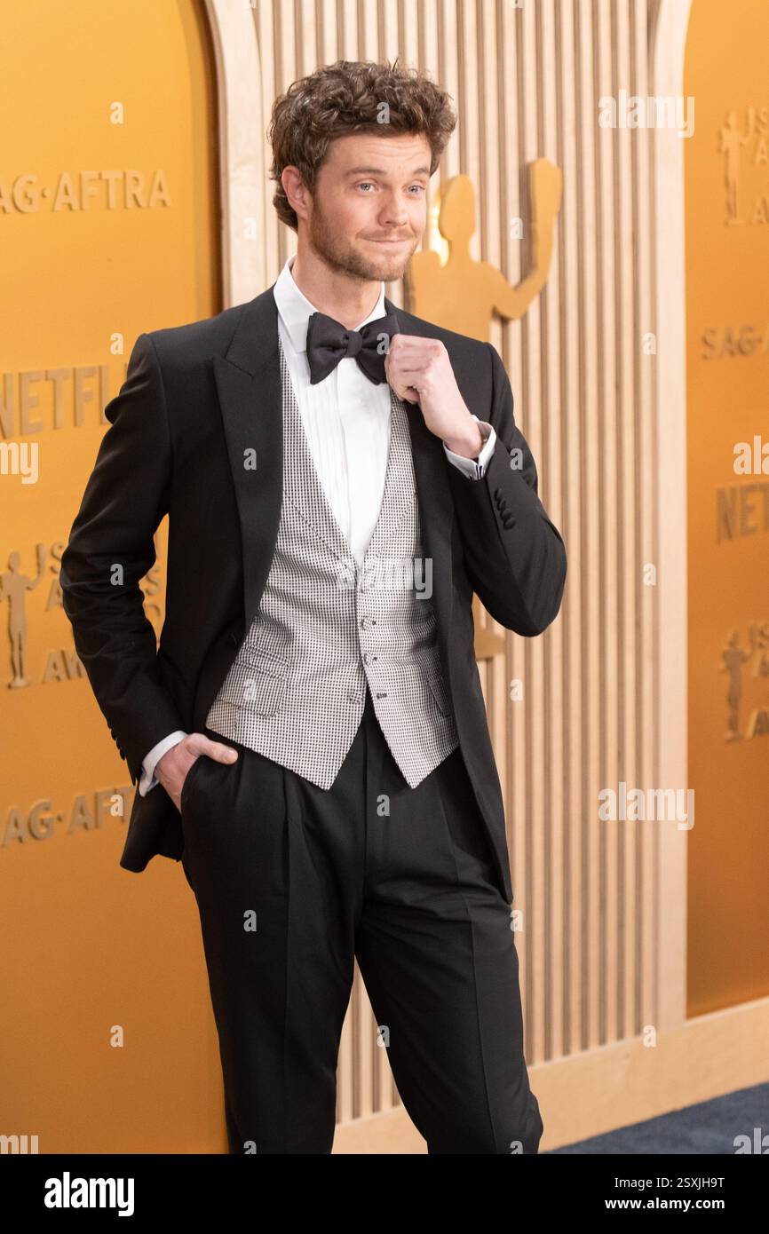 February 23, 2025, Los Angeles, California, USA: JACK QUAID arrives ...