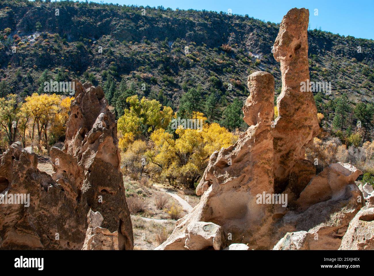 Bandelier National Monument Stock Photo - Alamy