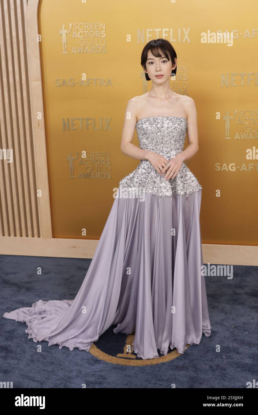 Moeka Hoshi attends the 31st annual Screen Actors Guild Awards at ...