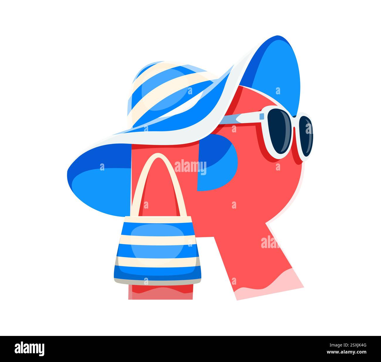 English seaside holiday resort Stock Vector Images - Alamy