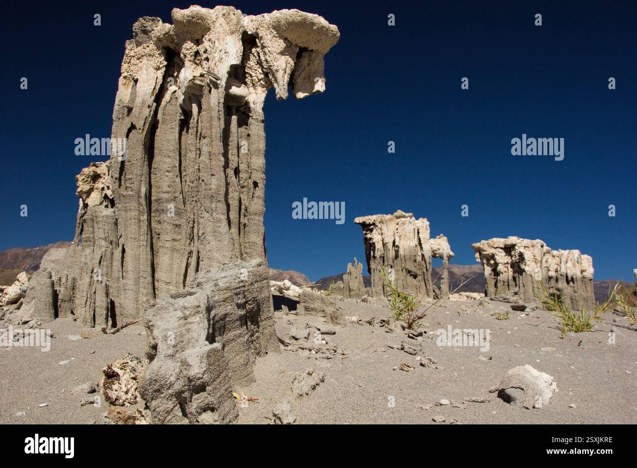 Rocky hillside with a few large rocks. The rocks are scattered around ...