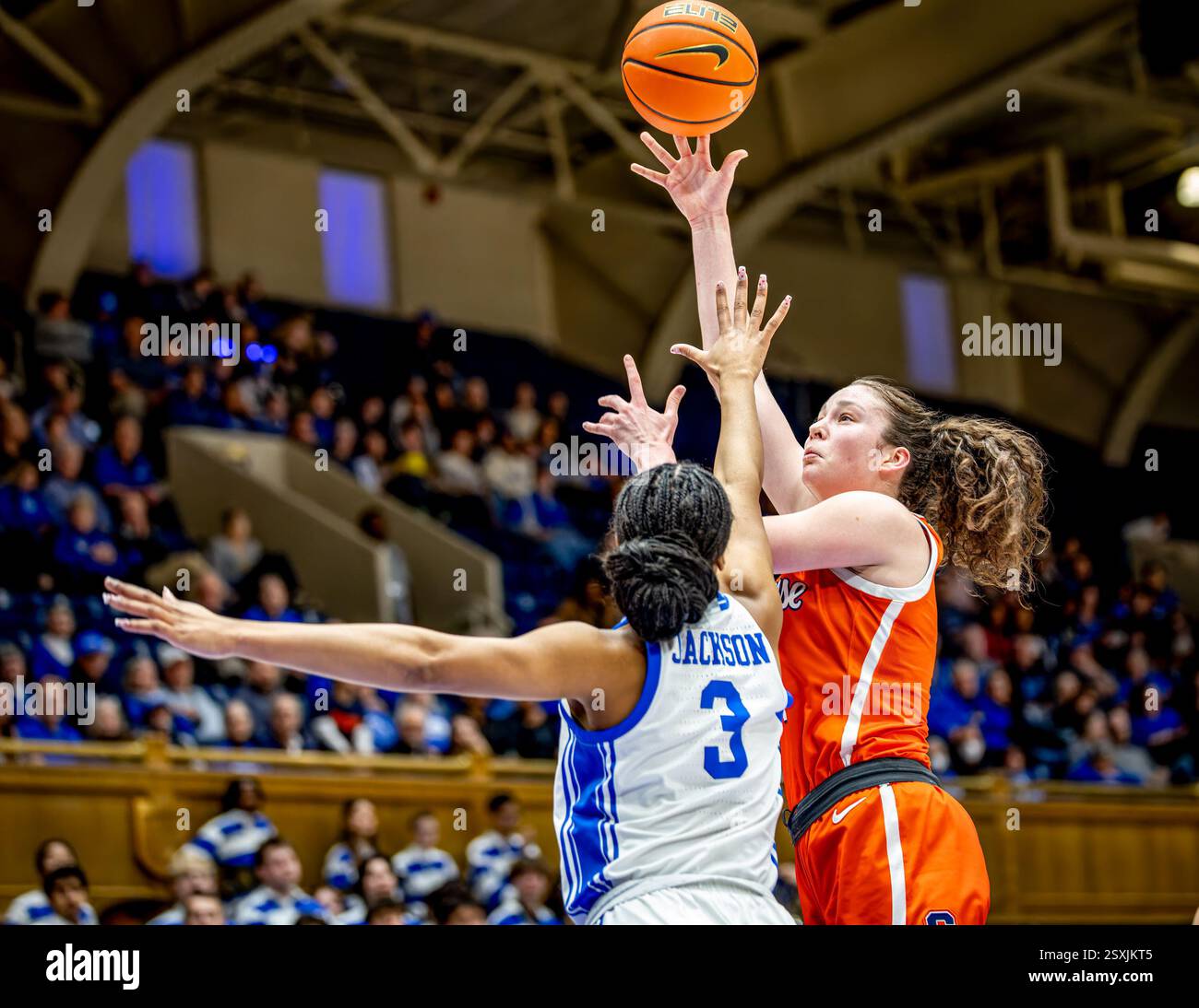 February 23, 2025, Durham, North Carolina, USA: SOPHIE BURROWS (4 ...