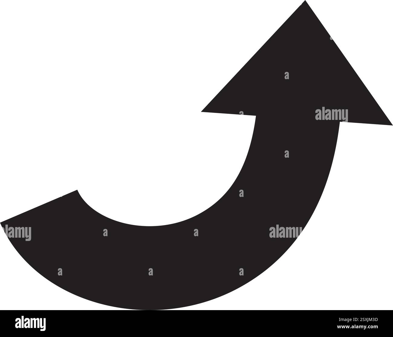 Upward curved Cut Out Stock Images & Pictures - Alamy