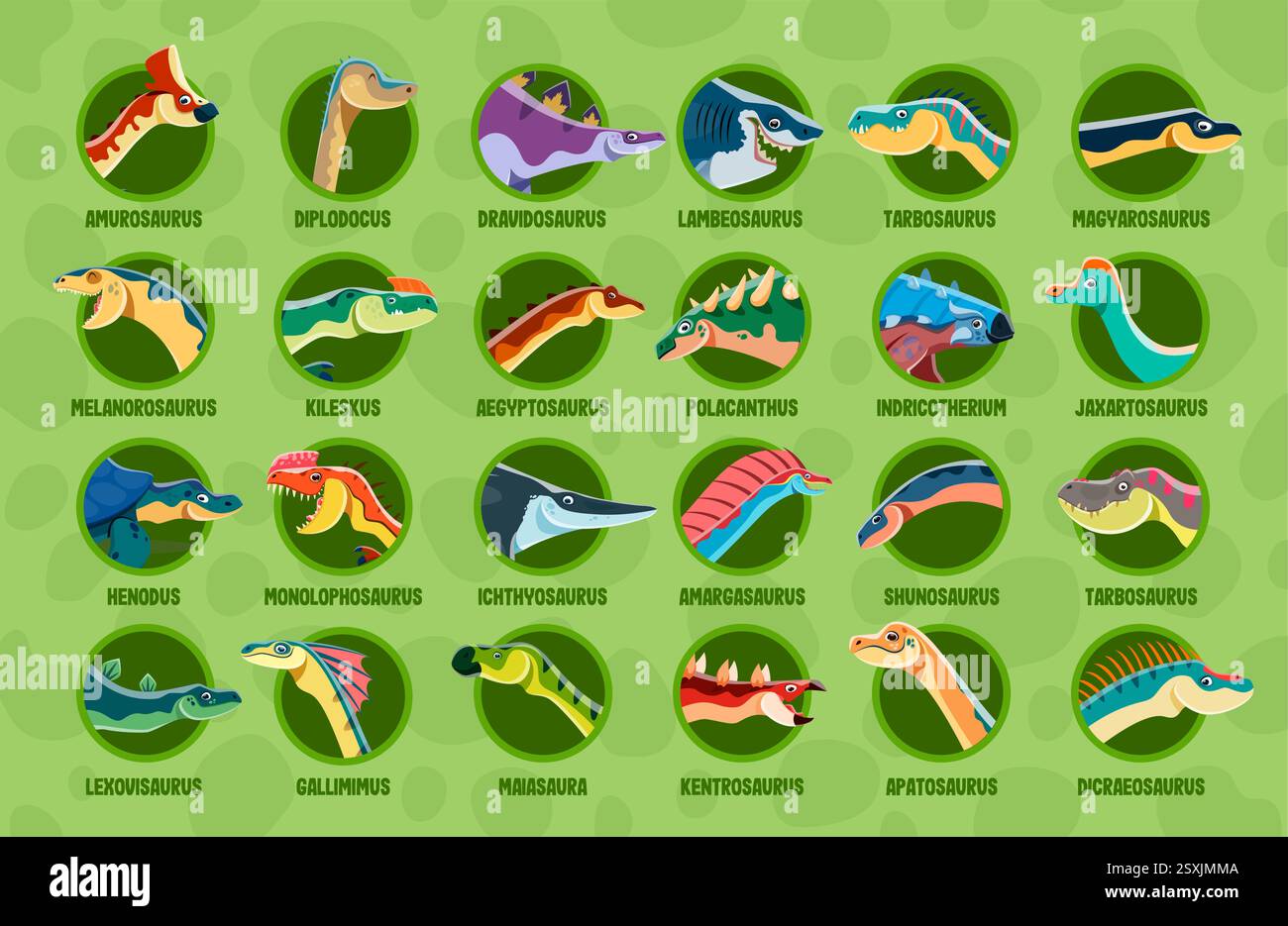 Prehistoric dinosaurs and reptiles infographic. Cartoon dino animals ...