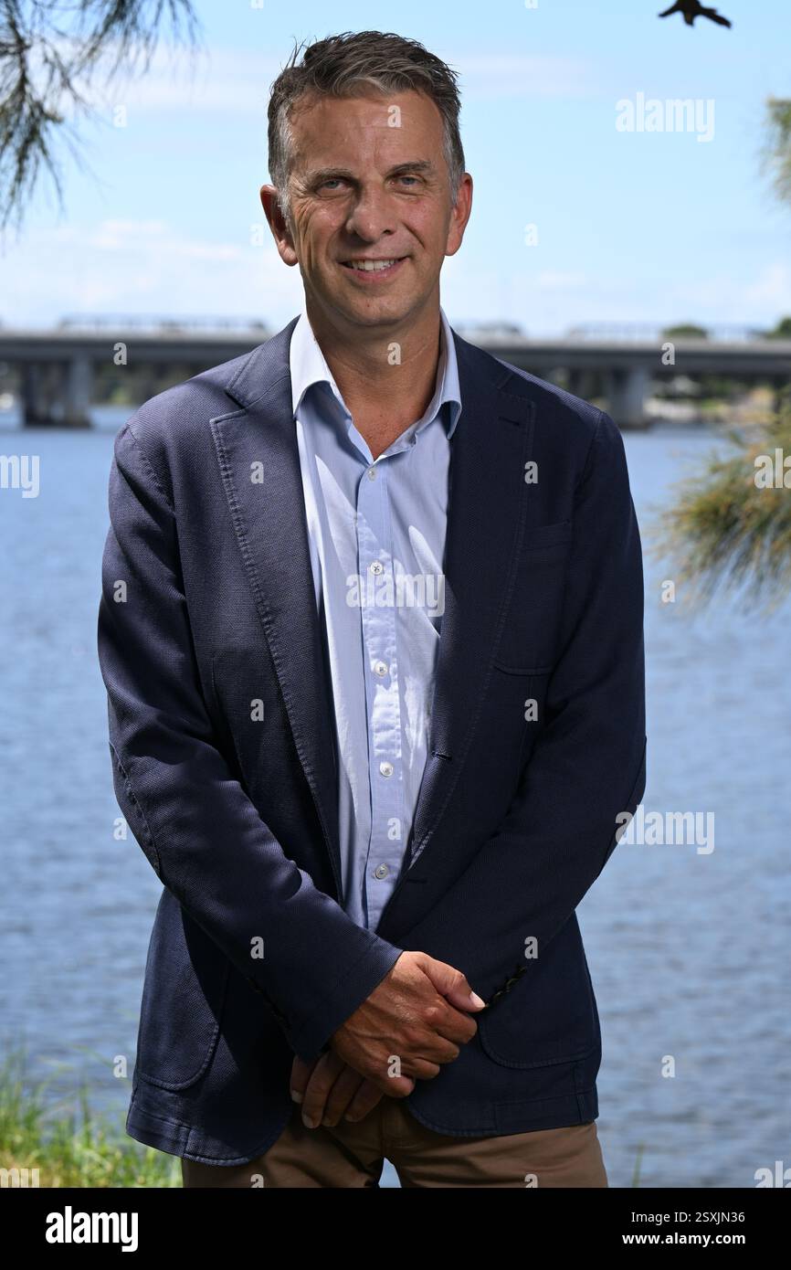 Liberal candidate for the Federal seat of Gilmore Andrew Constance ...