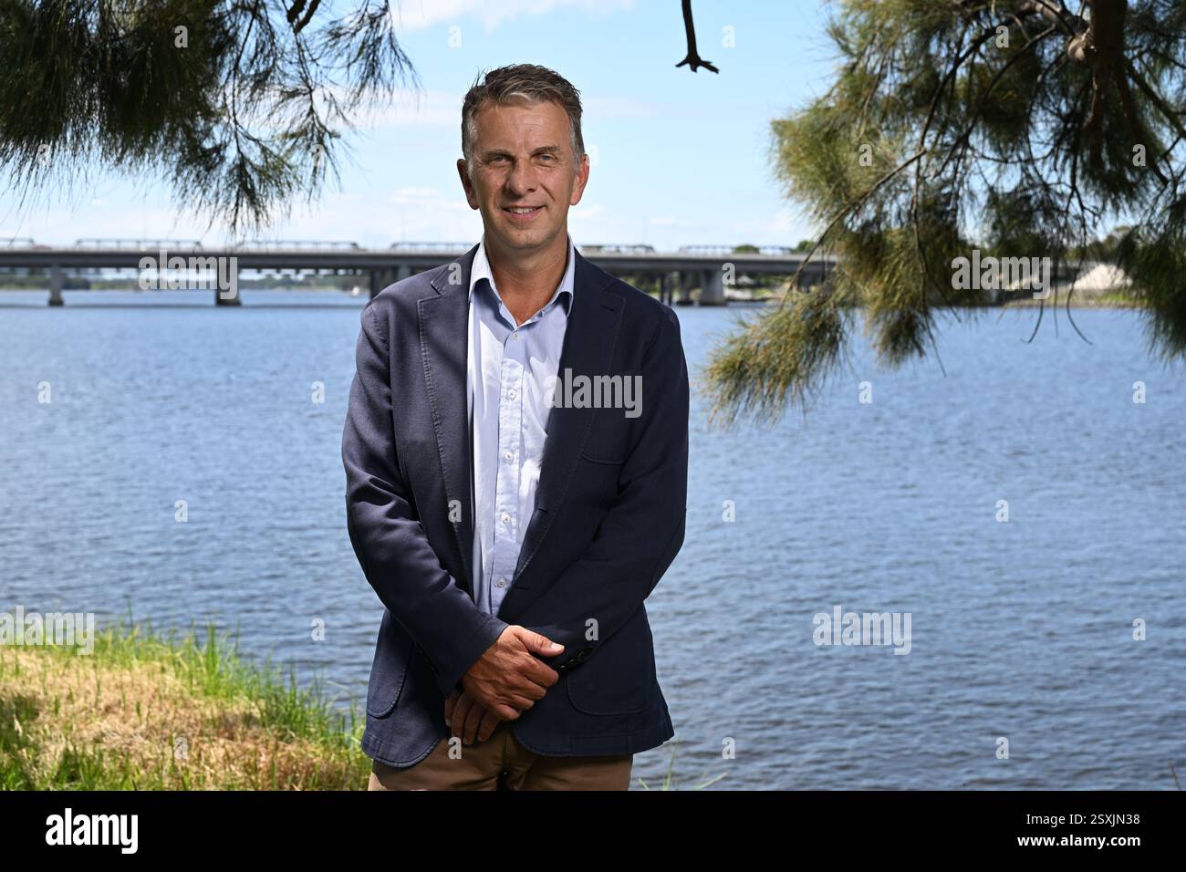 Liberal candidate for the Federal seat of Gilmore Andrew Constance ...