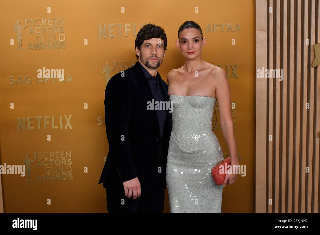 Nick Blood attends the 31st Annual Screen Actors Guild Awards at Shrine ...