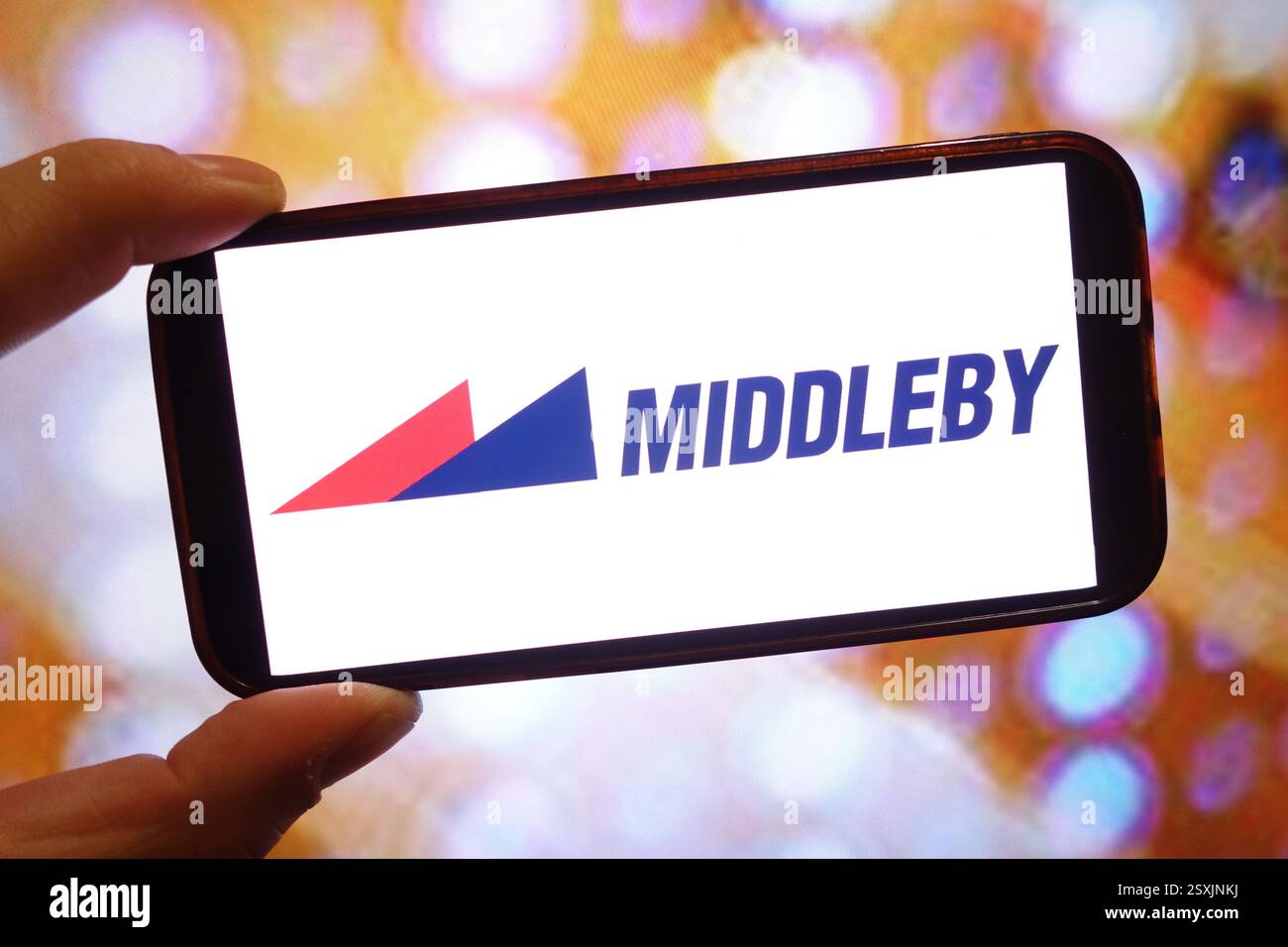 Poland. 22nd Feb, 2025. In this photo illustration, the Middleby ...