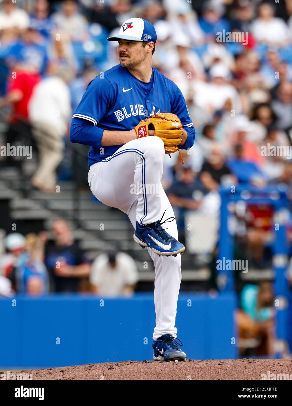 Toronto Blue Jays pitcher Brendon Little replaces Easton Lucas on the ...