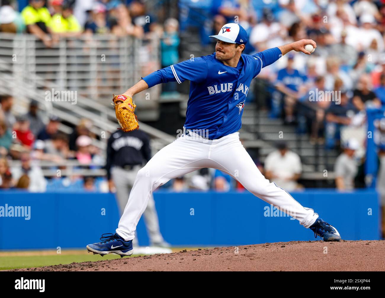 Toronto Blue Jays pitcher Brendon Little replaces Easton Lucas on the ...