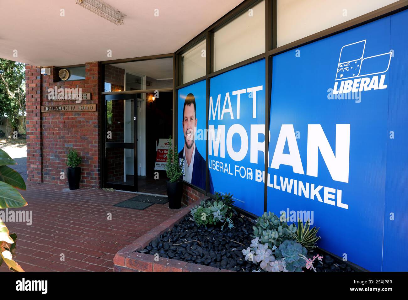 Perth, Australia. 17th Feb, 2025. The office of Matt Moran, the Liberal ...