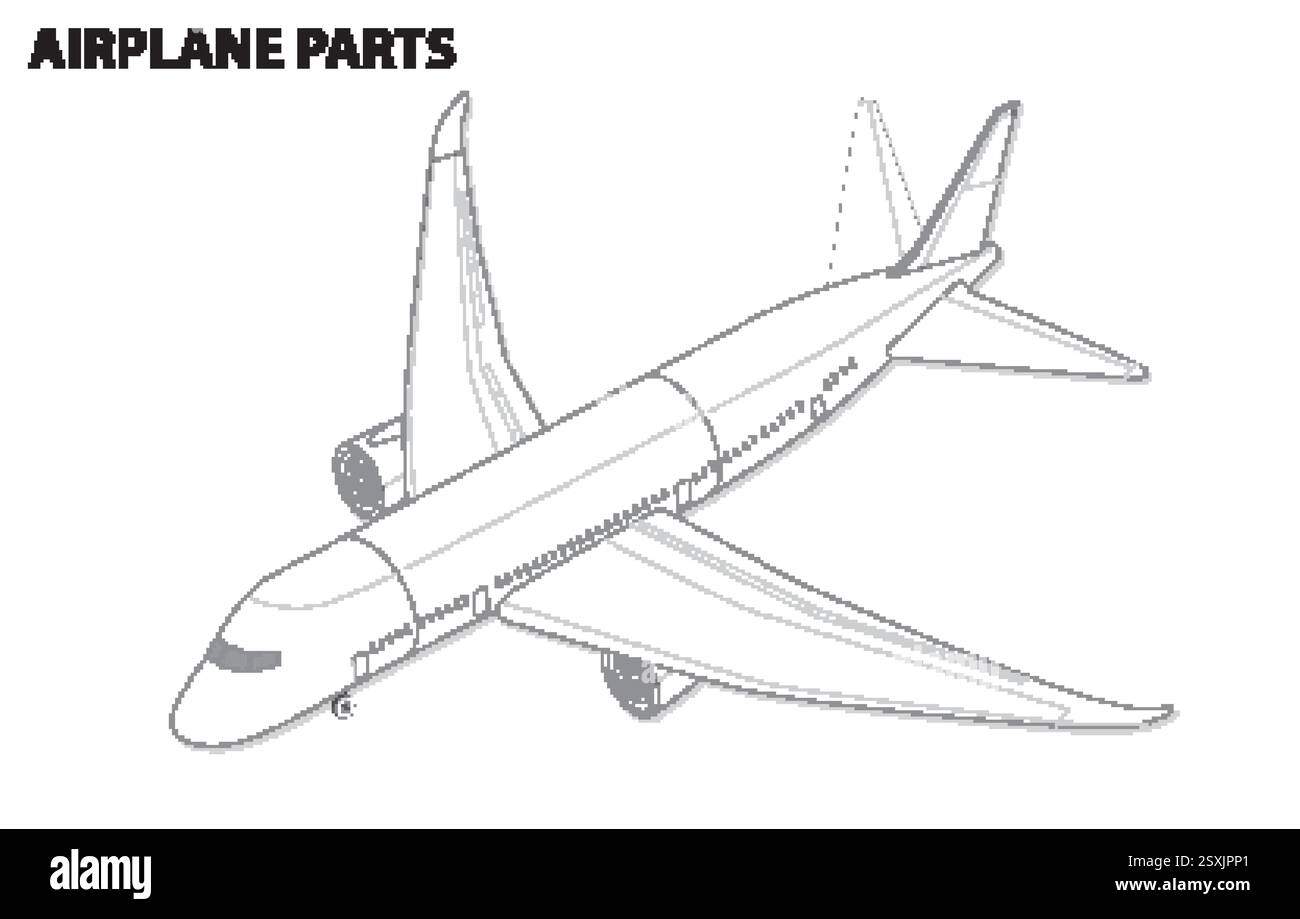Aviation components Stock Vector Images - Alamy