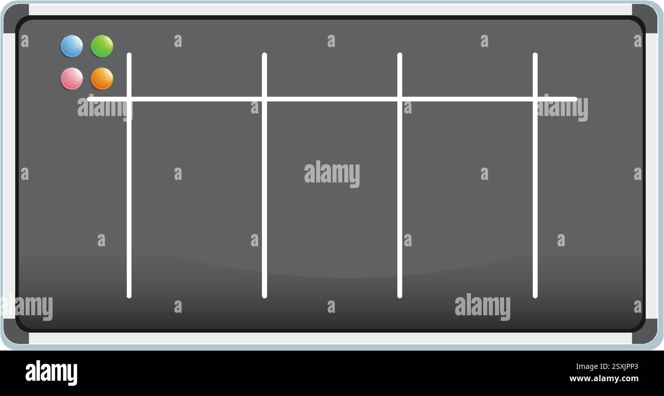 Whiteboard grid lines colorful hi-res stock photography and images - Alamy