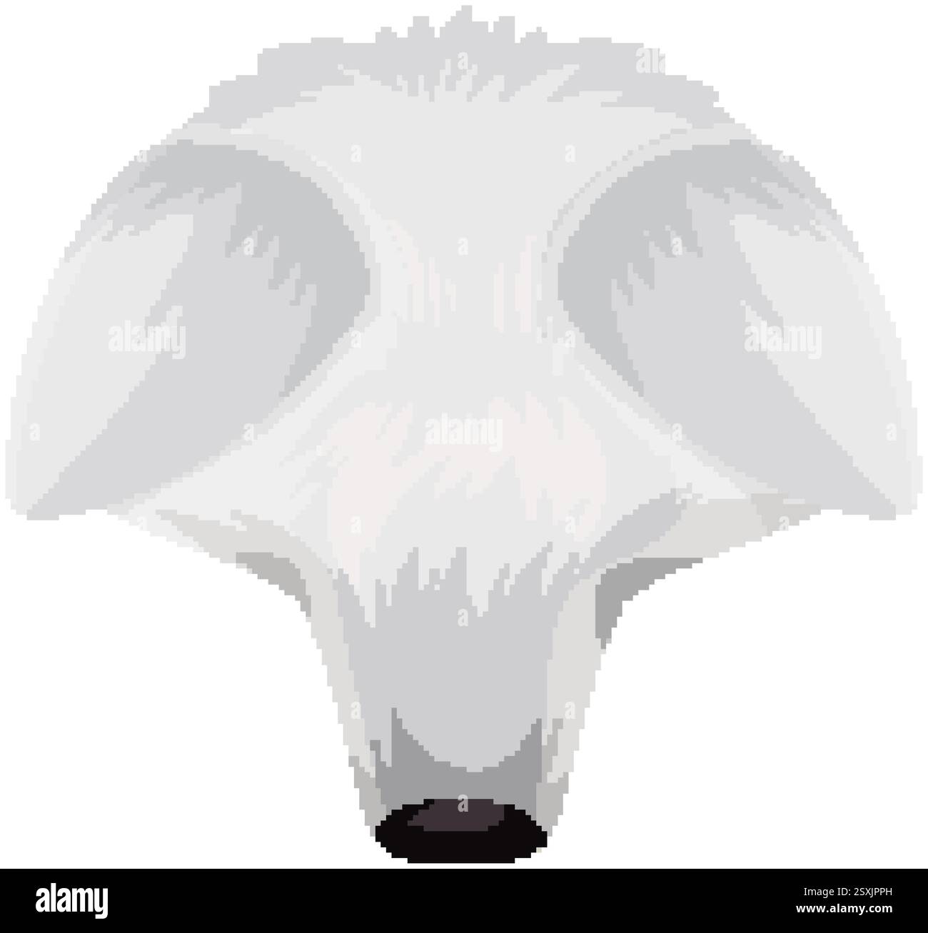 White winter from above Stock Vector Images - Alamy