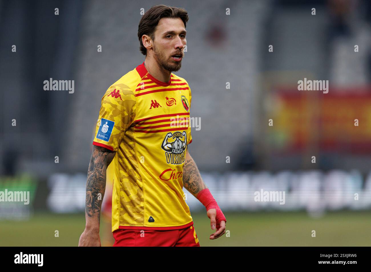 Darko Churlinov seen during PKO BP Ekstraklasa game between teams of KS ...