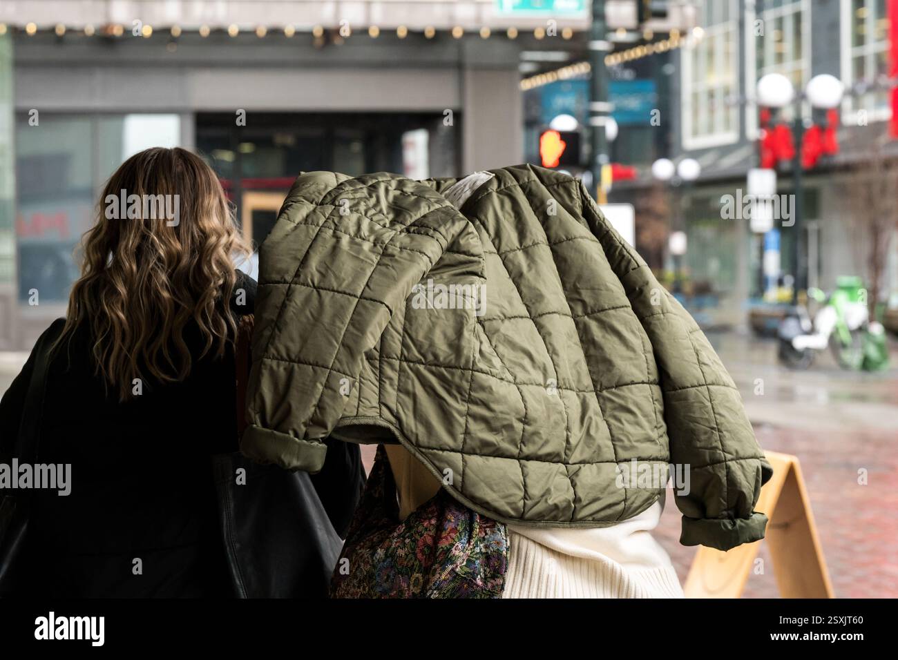 Seattle, USA. 24th Feb 2025. Seattle braces for high wind and rain ...