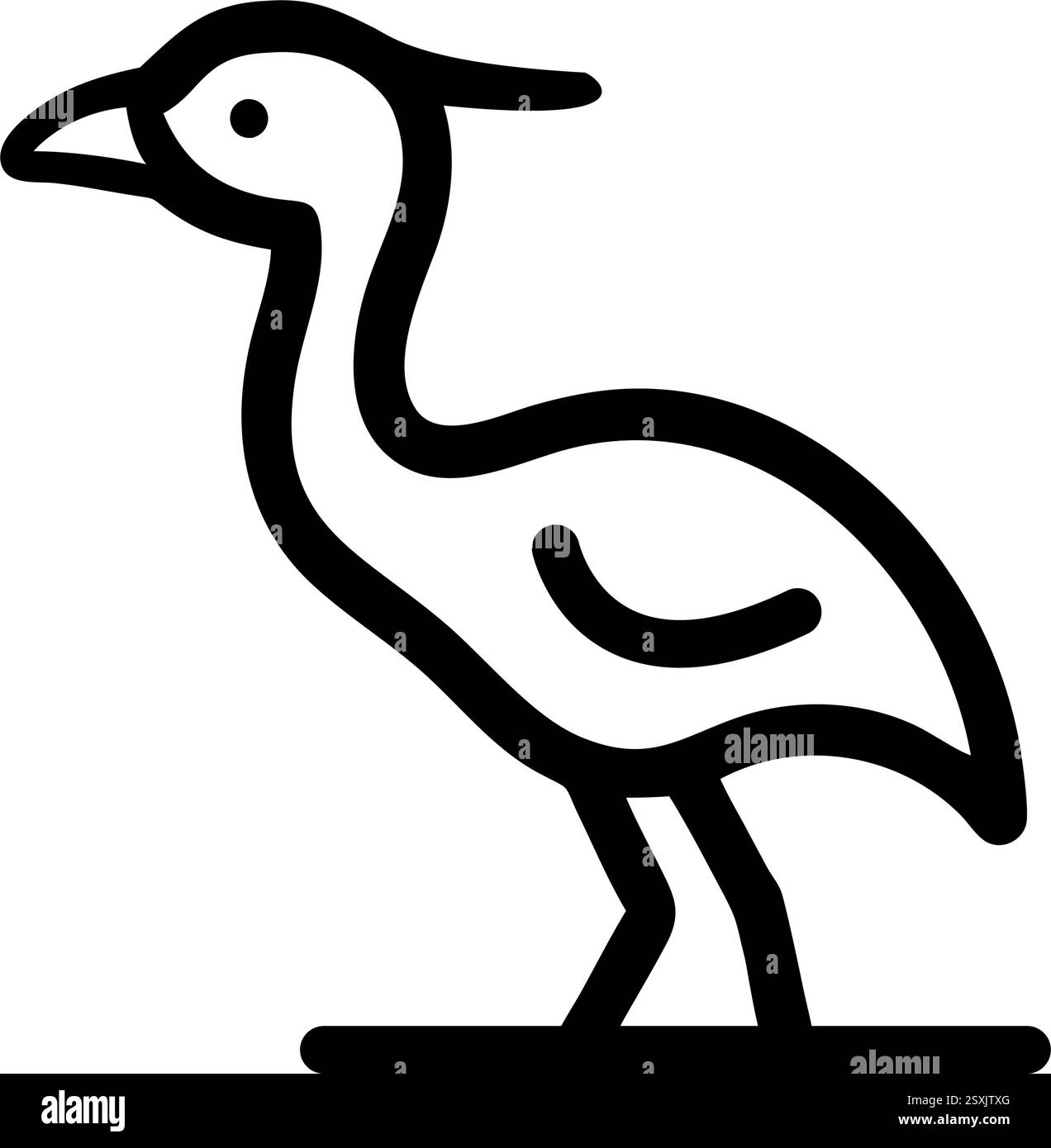 Australia emu outline icon Stock Vector Image & Art - Alamy