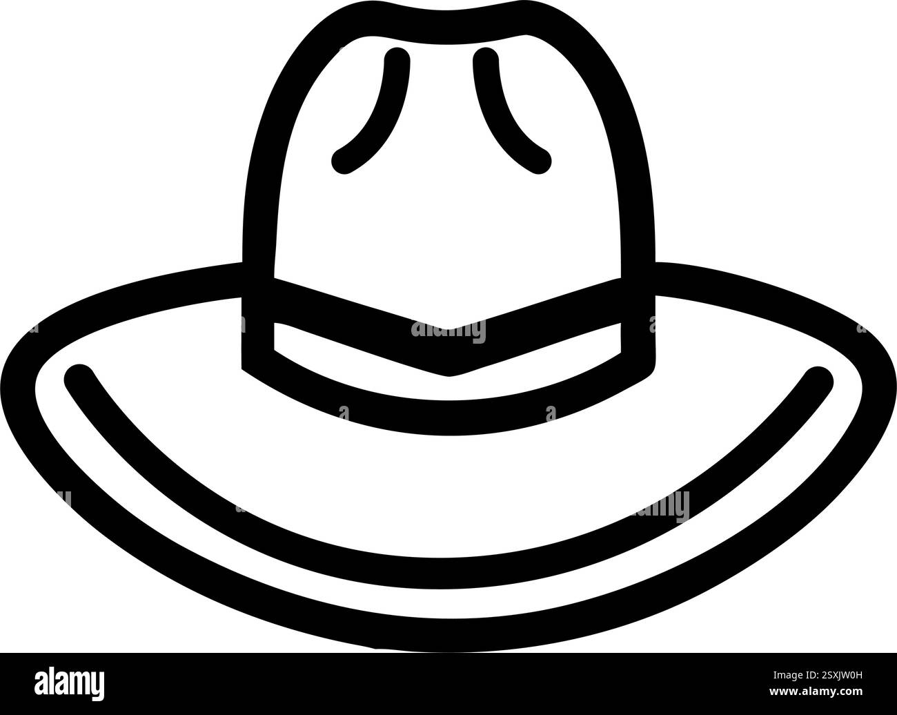 Akubra hat illustration Stock Vector Images - Alamy