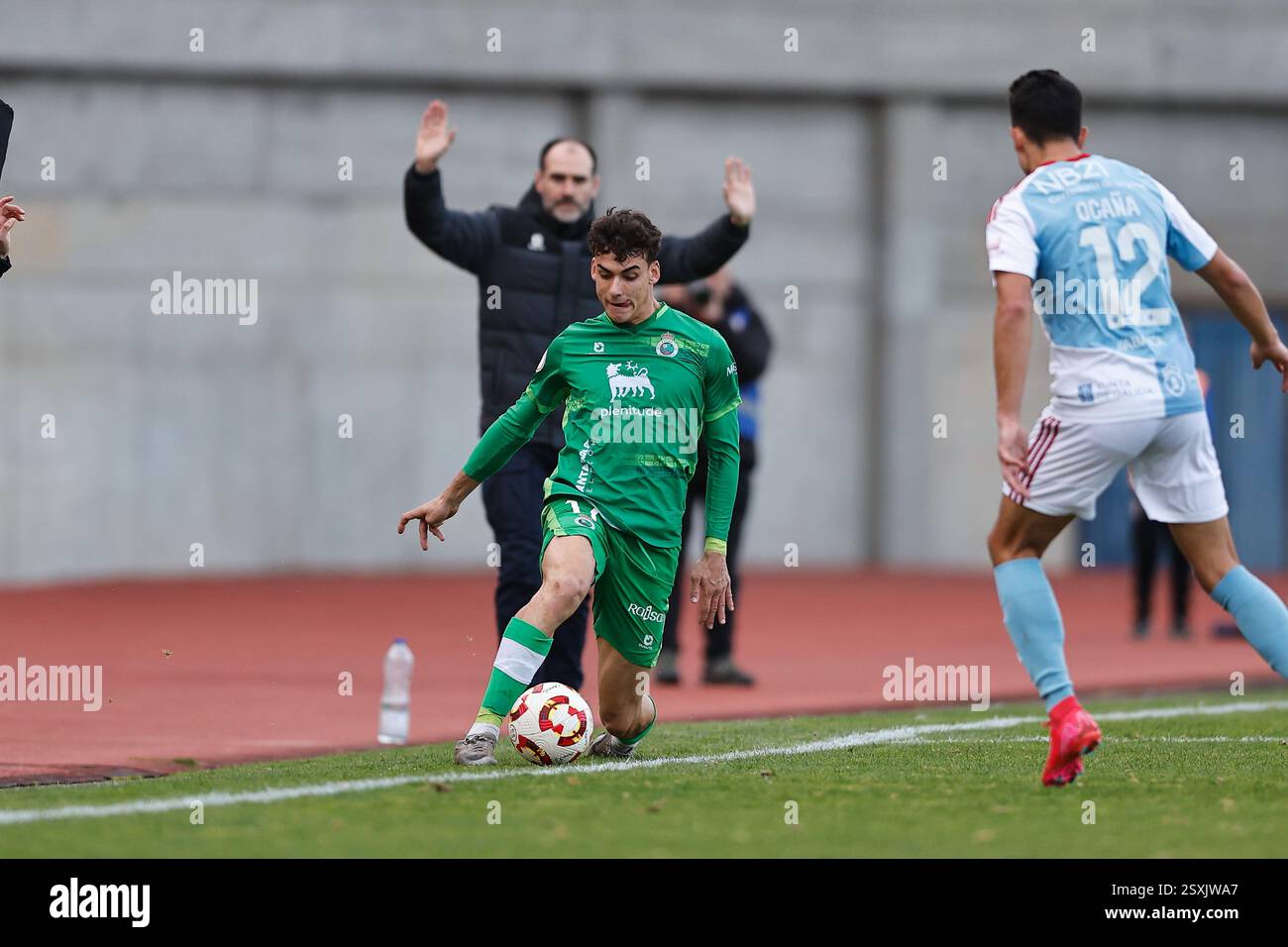Santiago de Compostela, Spain. 23rd Feb, 2025. Angel Perez ...