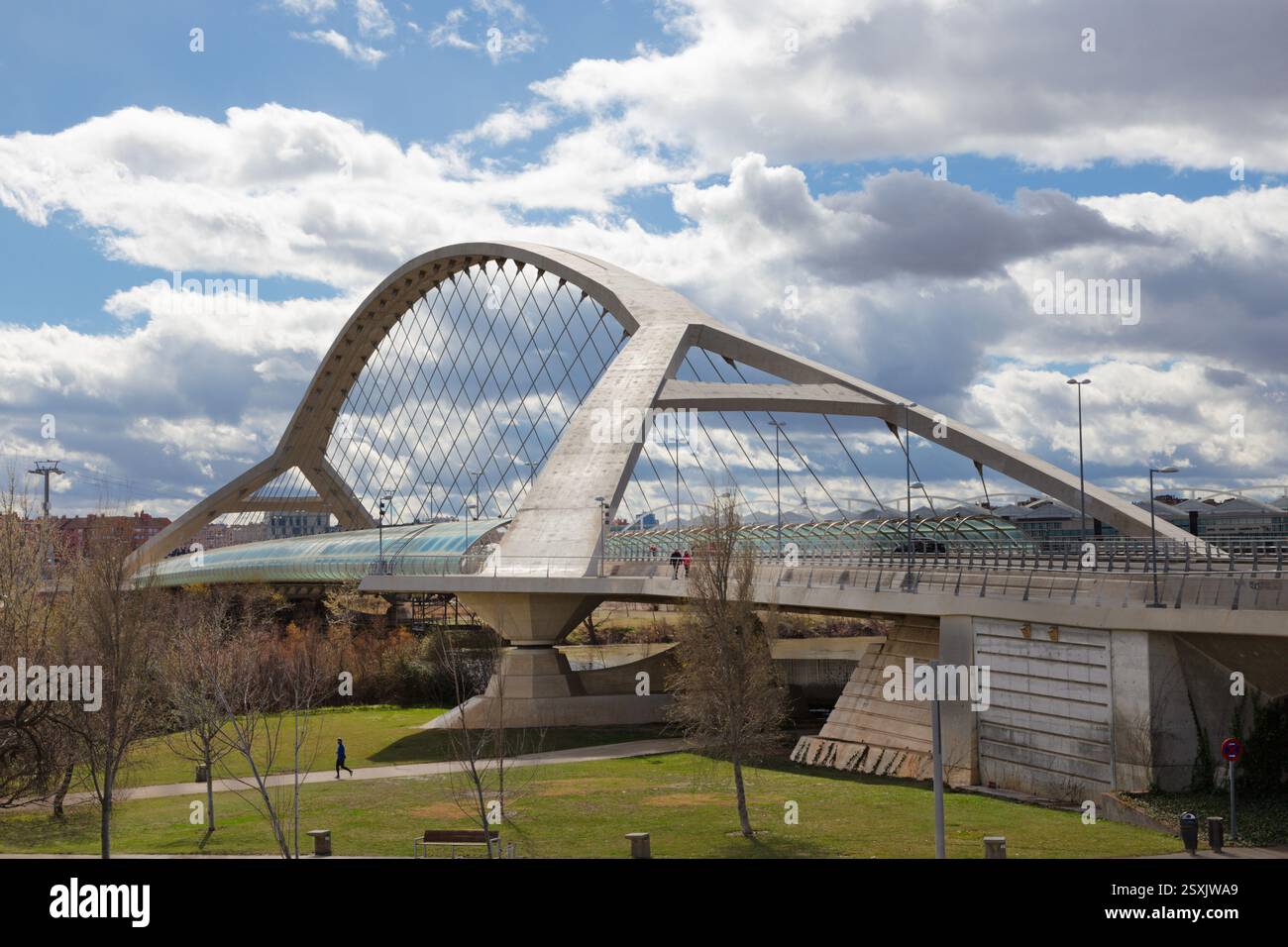 Zaragoza - The Third Millennium Bridge - Puente del Tercer Milenio ...